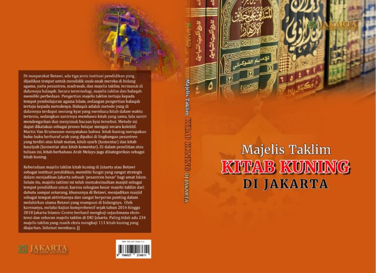 MAJELIS TAKLIM KITAB KUNING DI JAKARTA - Jakarta Islamic Centre